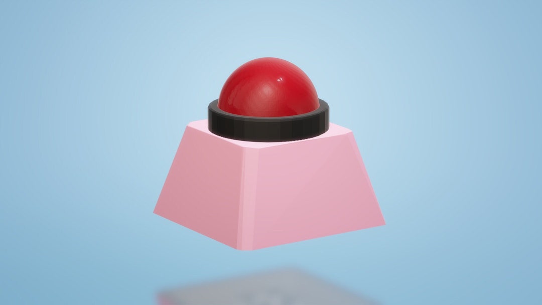Custom Record Button Keycap 3D Print STL File - Etsy