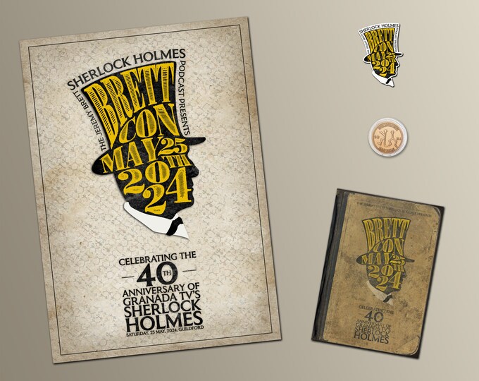 Sherlock Holmes Retro Newspaper the Hound of the Baskervilles A3 Poster ...