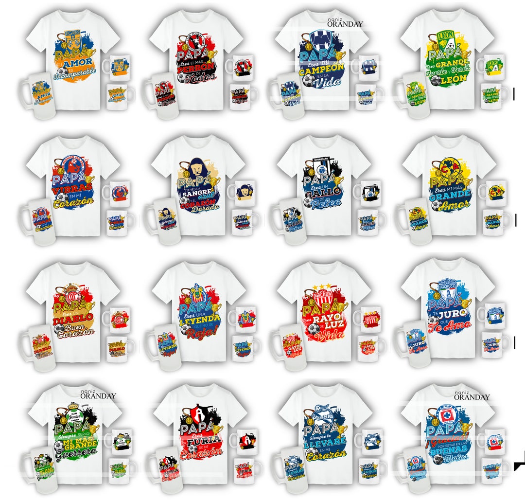 MEXICAN FOOTBALL Logo Soccer Teams Png Ready to Print Ligamx Liga Mx ...