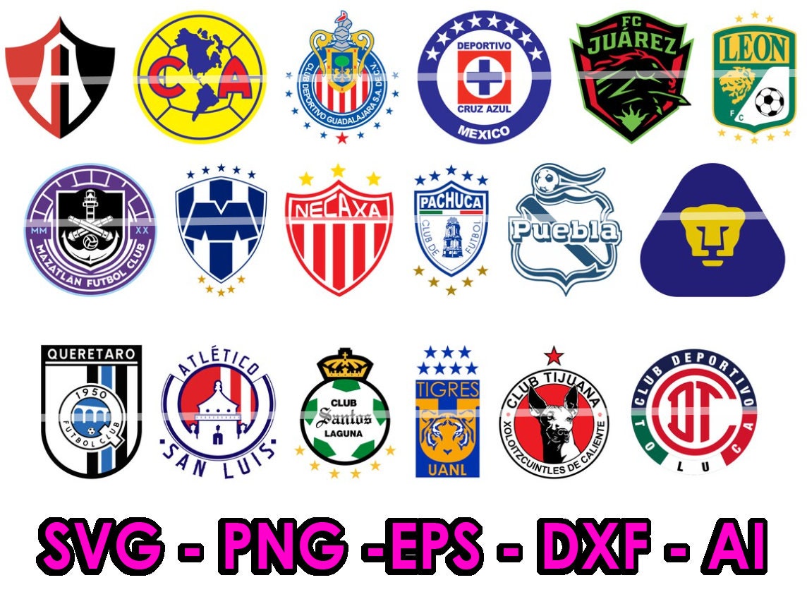 Logotipo De Equipos De Fútbol De Mexico