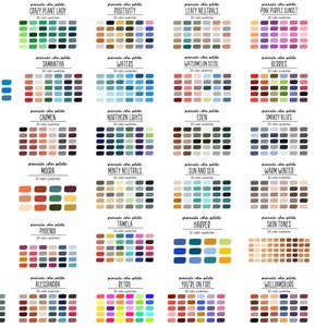 5000+ Procreate Color Palette Mega Bundle, Digital Painting, Digital ...