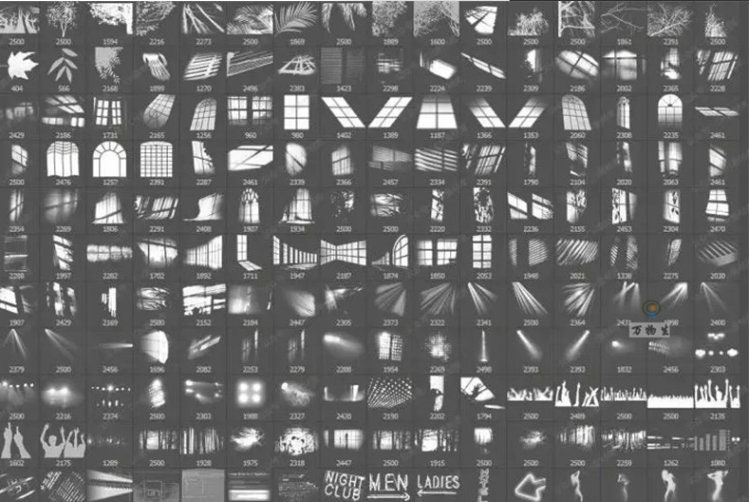 200 Light Effect Pack for Procreate and Photoshop Sunlight - Etsy