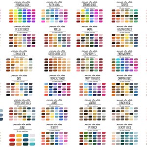 5000+ Procreate Color Palette Mega Bundle, Digital Painting, Digital ...