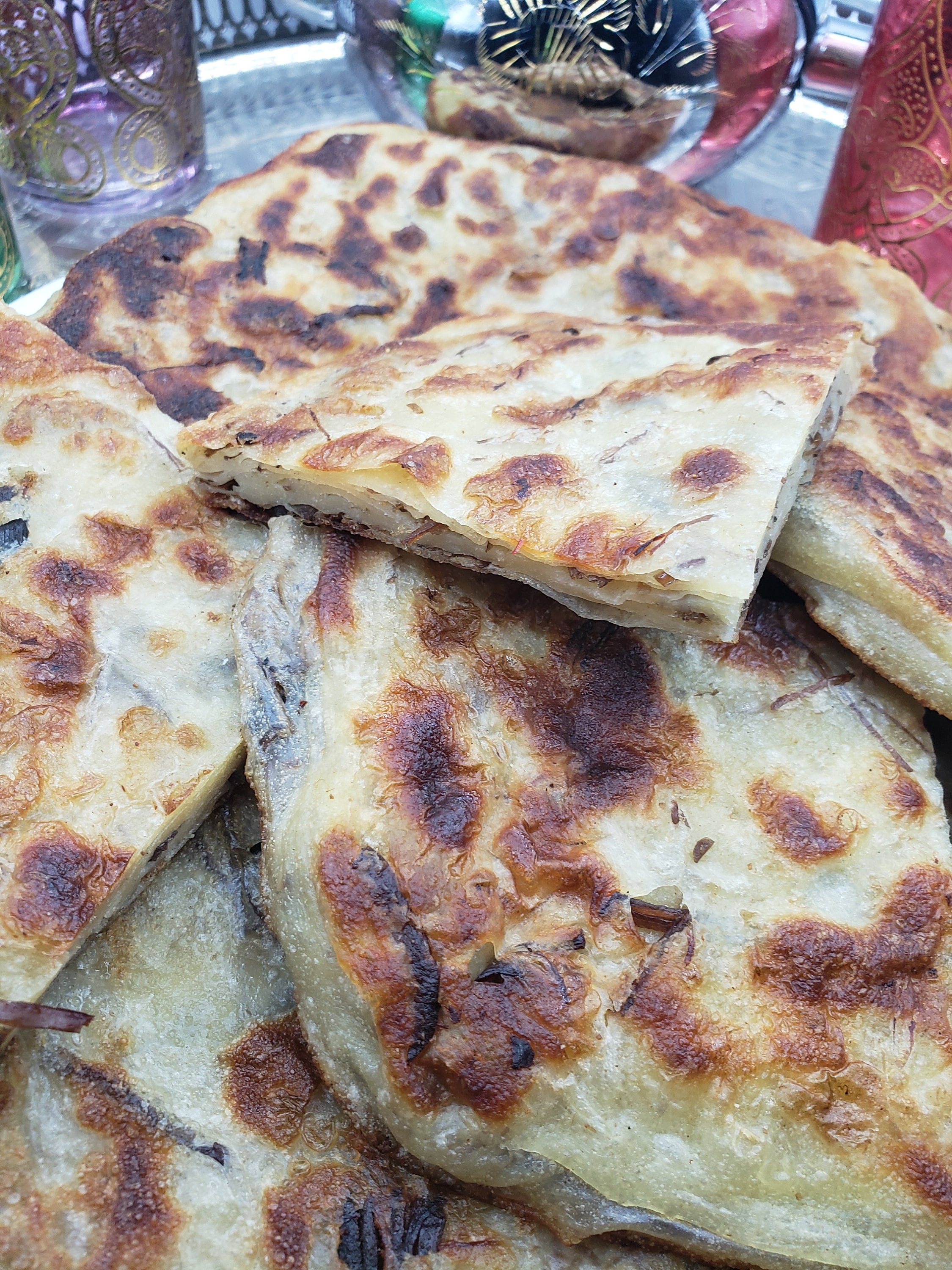 Moroccan Khli3 Msemen or Dry Meat Msemen Made With Love10 Pcs - Etsy