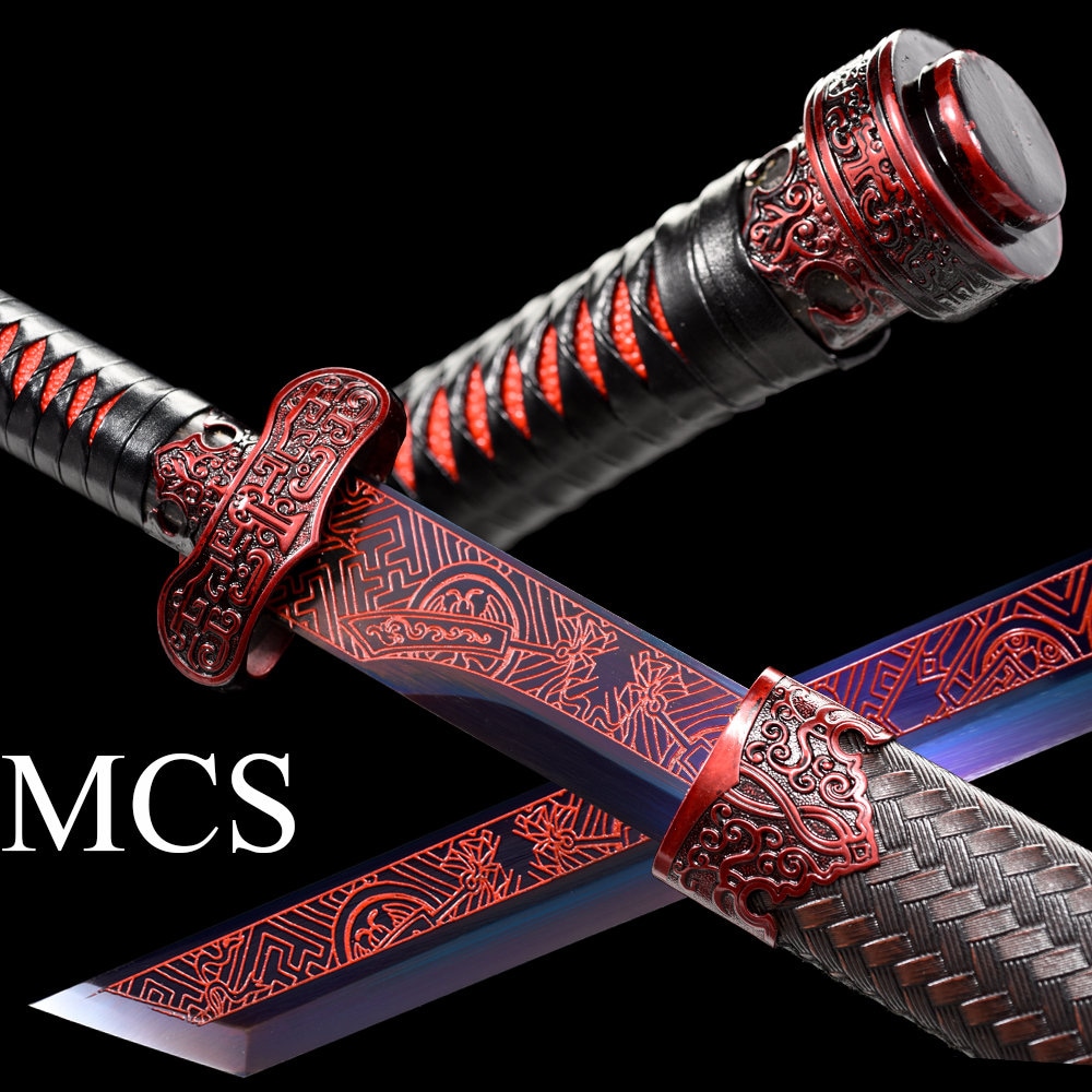 Red Katana Sword