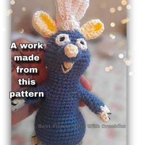Ratatouille Amigurumi Crochet Pattern - Chef Rat PDF - Etsy Canada