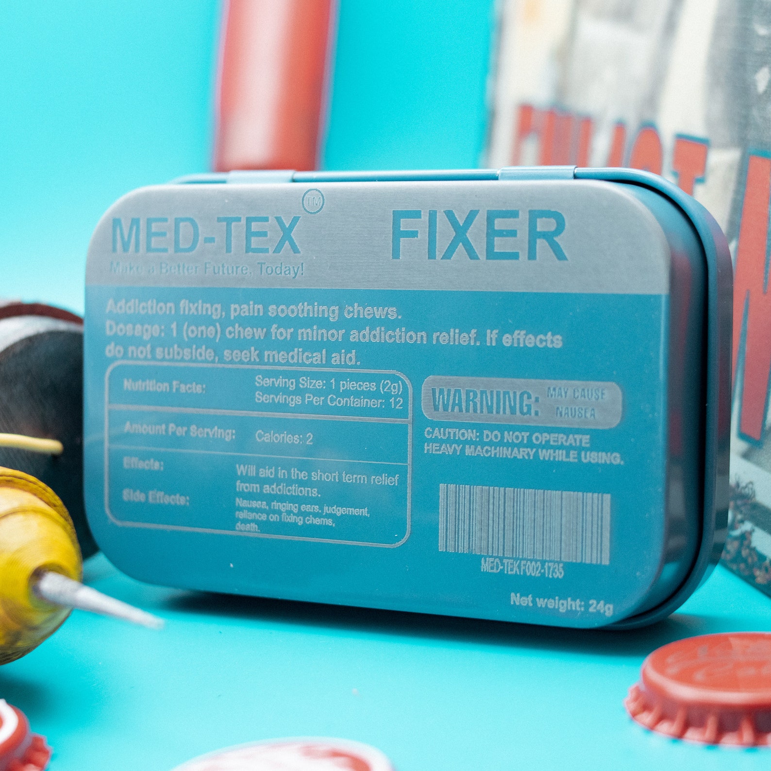 Fallout New Vegas Inspired Fixer Tin - Etsy