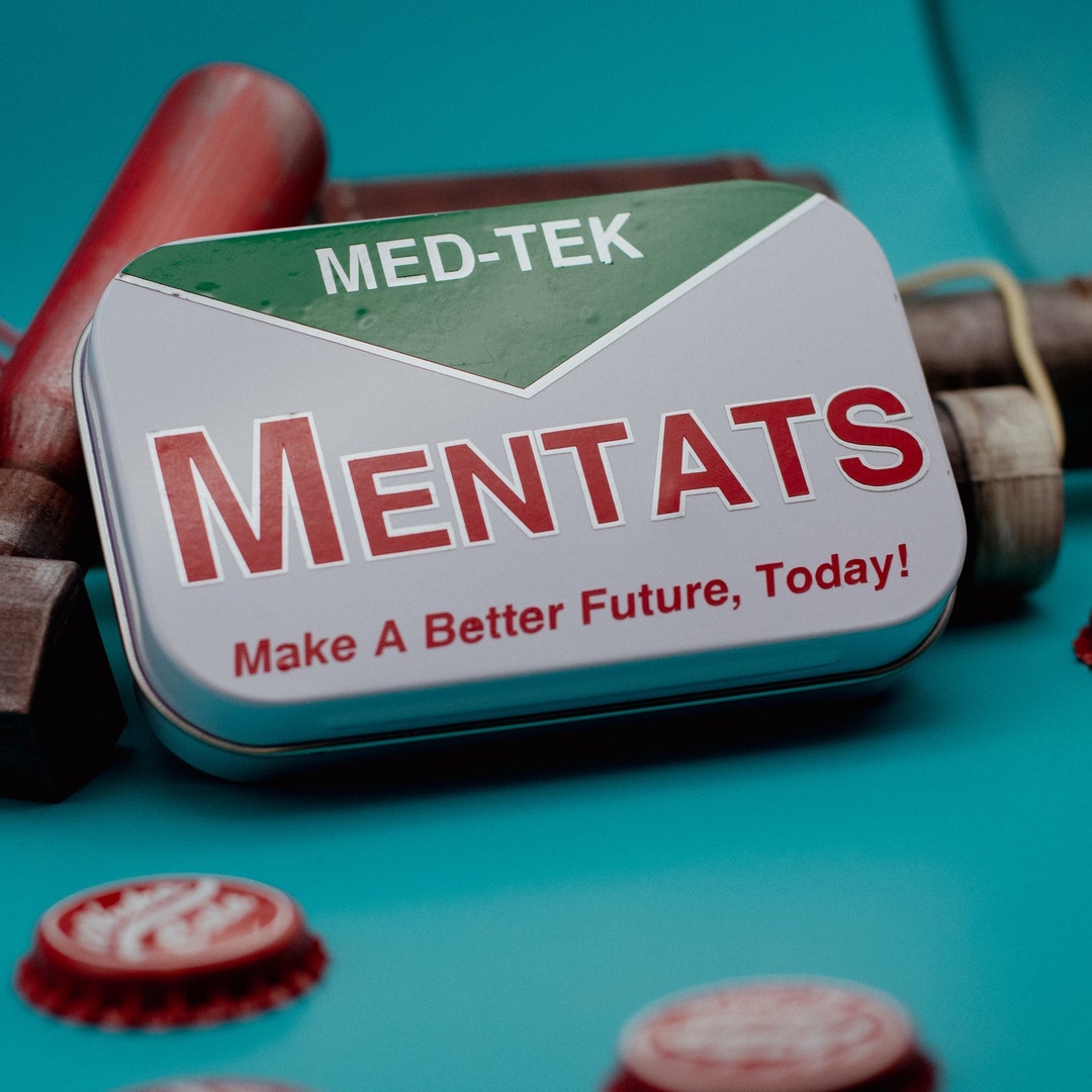 Fallout Inspired Mentats Tin - Classic - Etsy