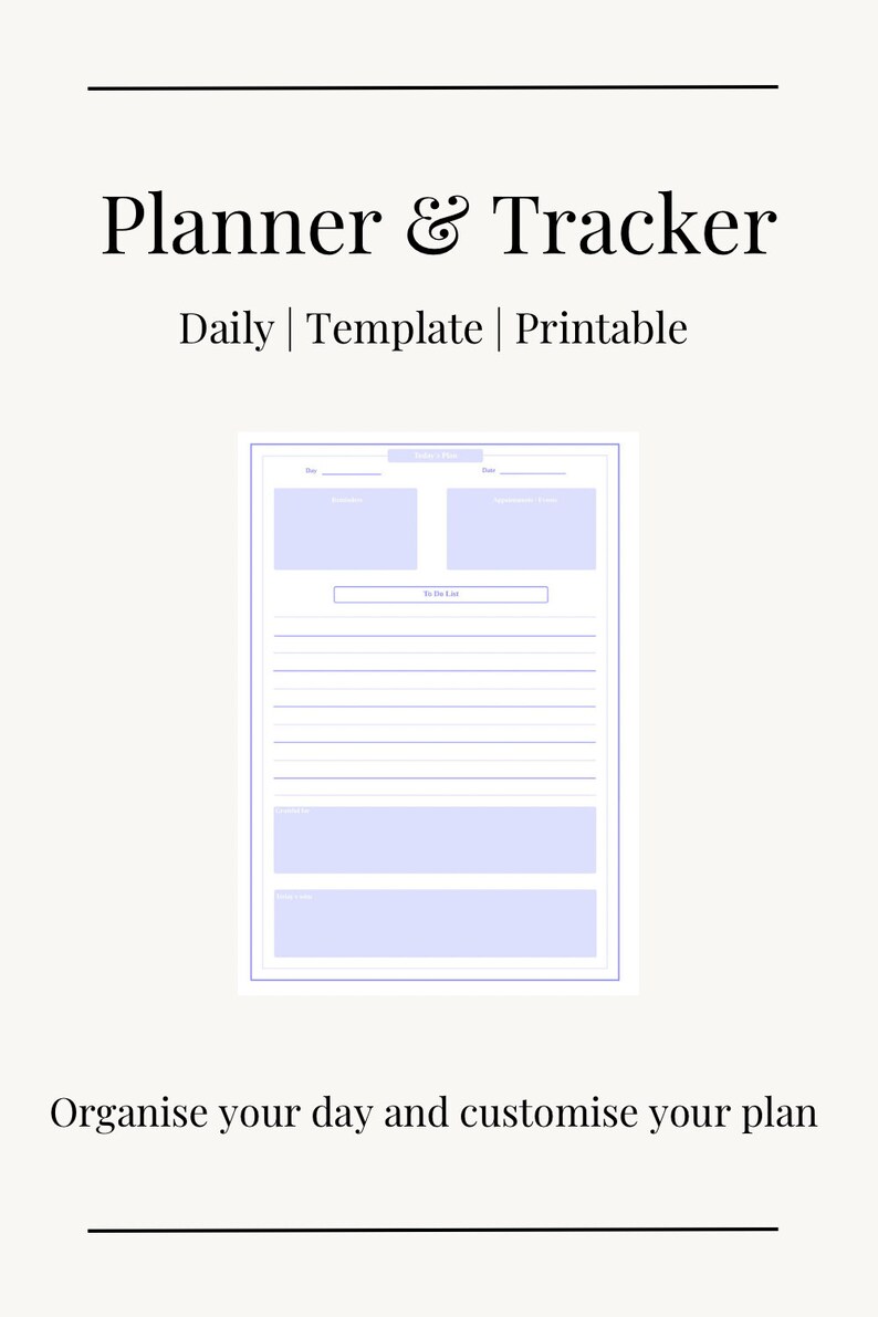 Purple Tracker Bundle Printable Templates a5a4letter - Etsy