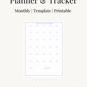 Purple Tracker Bundle, Printable Templates a5,a4,letter, Portrait ...