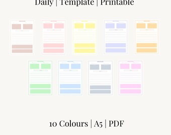 Purple Tracker Bundle, Printable Templates a5,a4,letter, Portrait ...