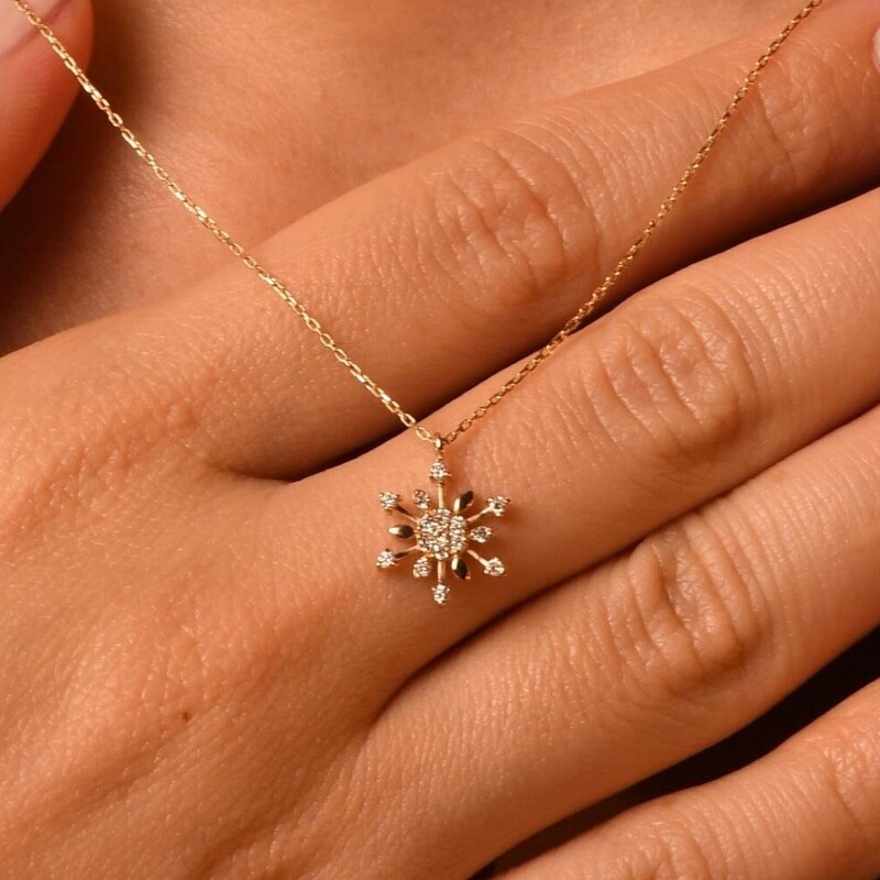 Snowflake Pendants - Etsy