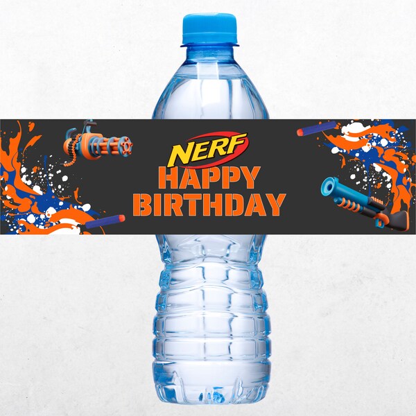 Nerf Labels - Etsy