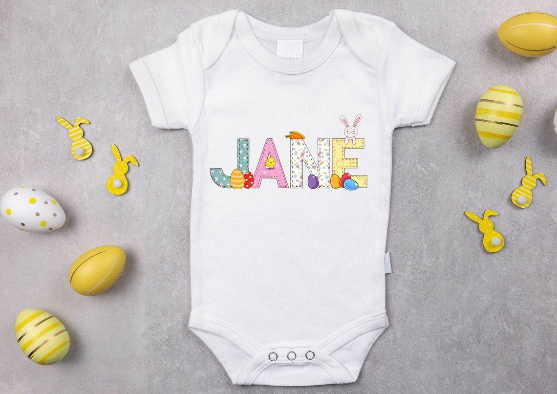 Easter SVG Onesie SVG My First Easter Outfit for Easter - Etsy