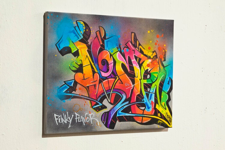 Custom Graffiti Design by (former) Professional Graffiti/mural Artist ...