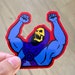 Skeletor Sticker Water Bottle Laptop Sticker Journaling Notebook ...