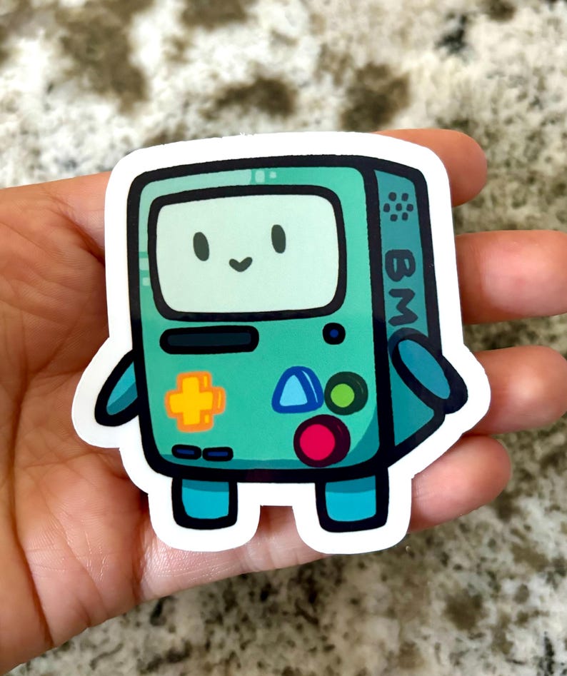 Little Adventure Robot Sticker Bundle | Water Bottle Laptop Sticker ...