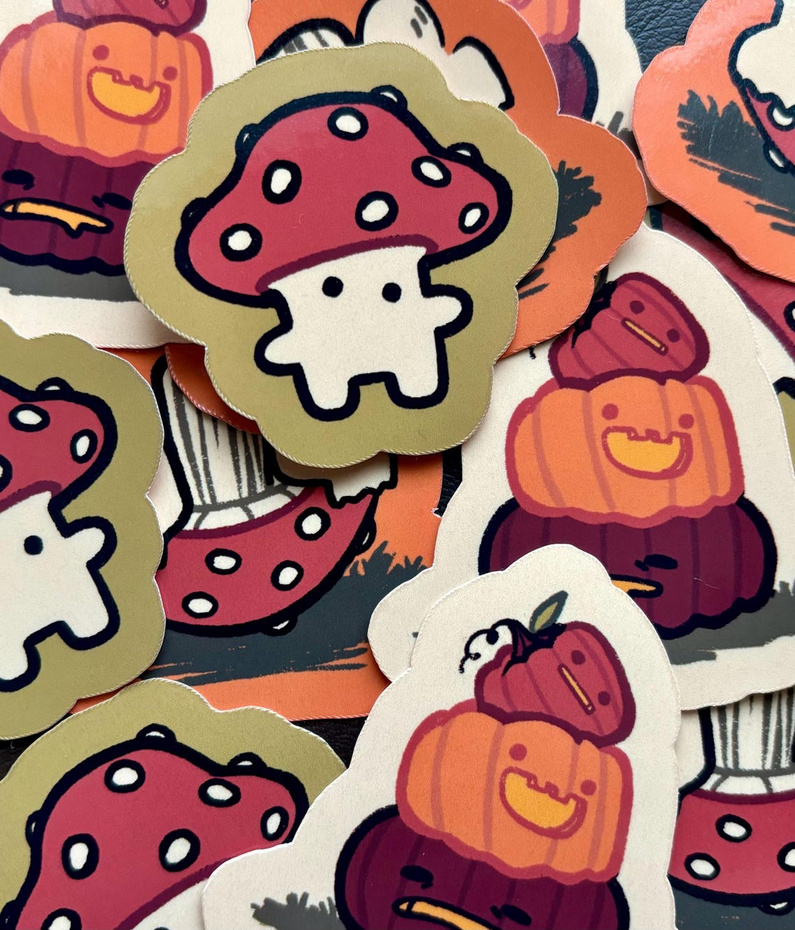 Fall Buddies Sticker Bundle | Water Bottle Laptop Sticker | Journaling ...