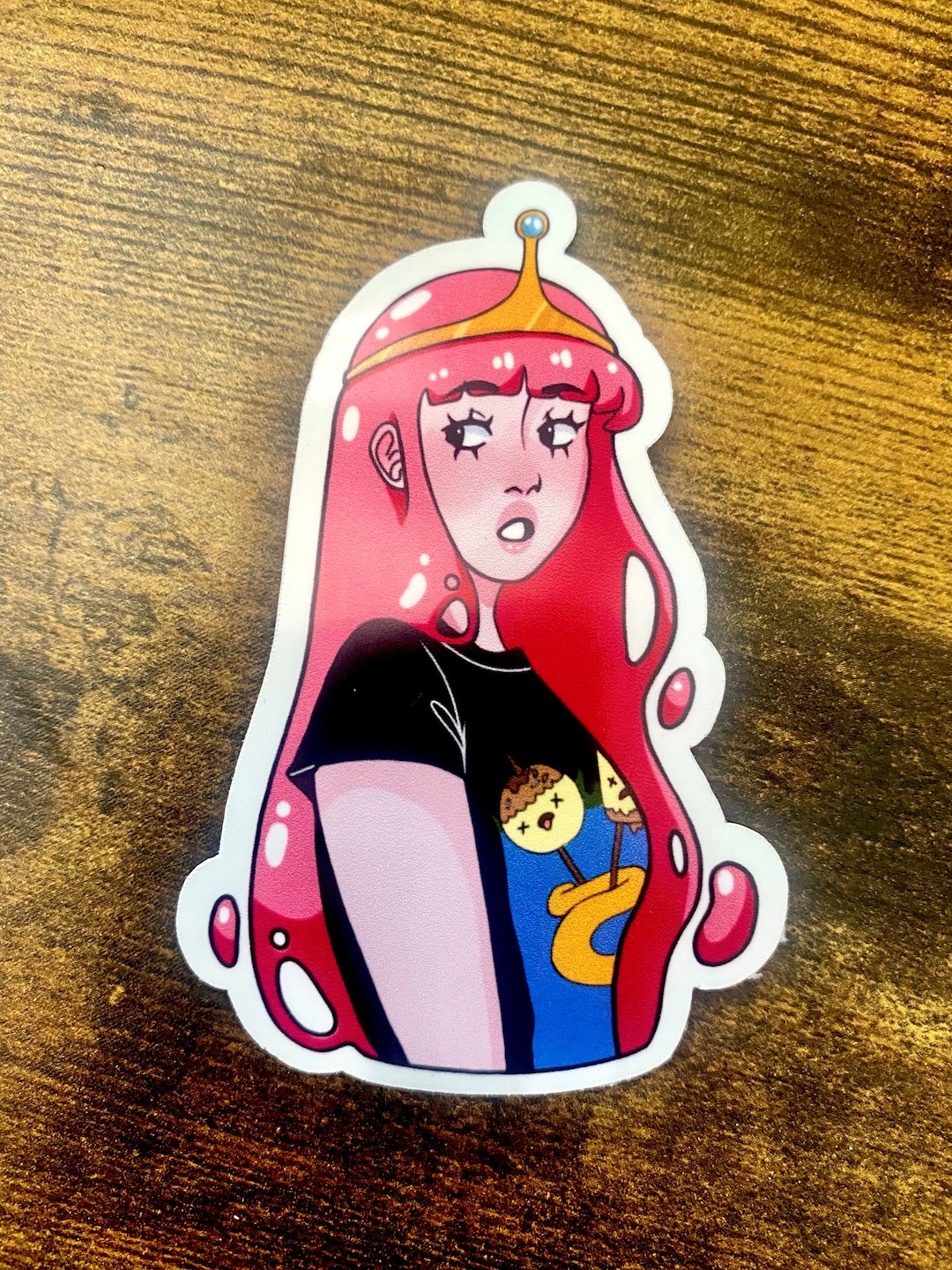Princess Bubblegum Sticker Water Bottle Laptop Sticker Journaling ...
