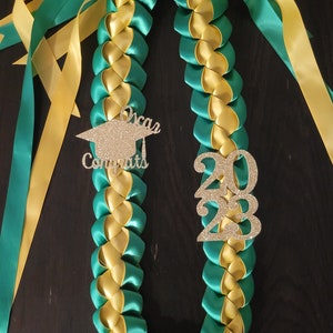 Ribbon Lei / Pick Your Colors / Graduation Leis / Custom Lei - Etsy