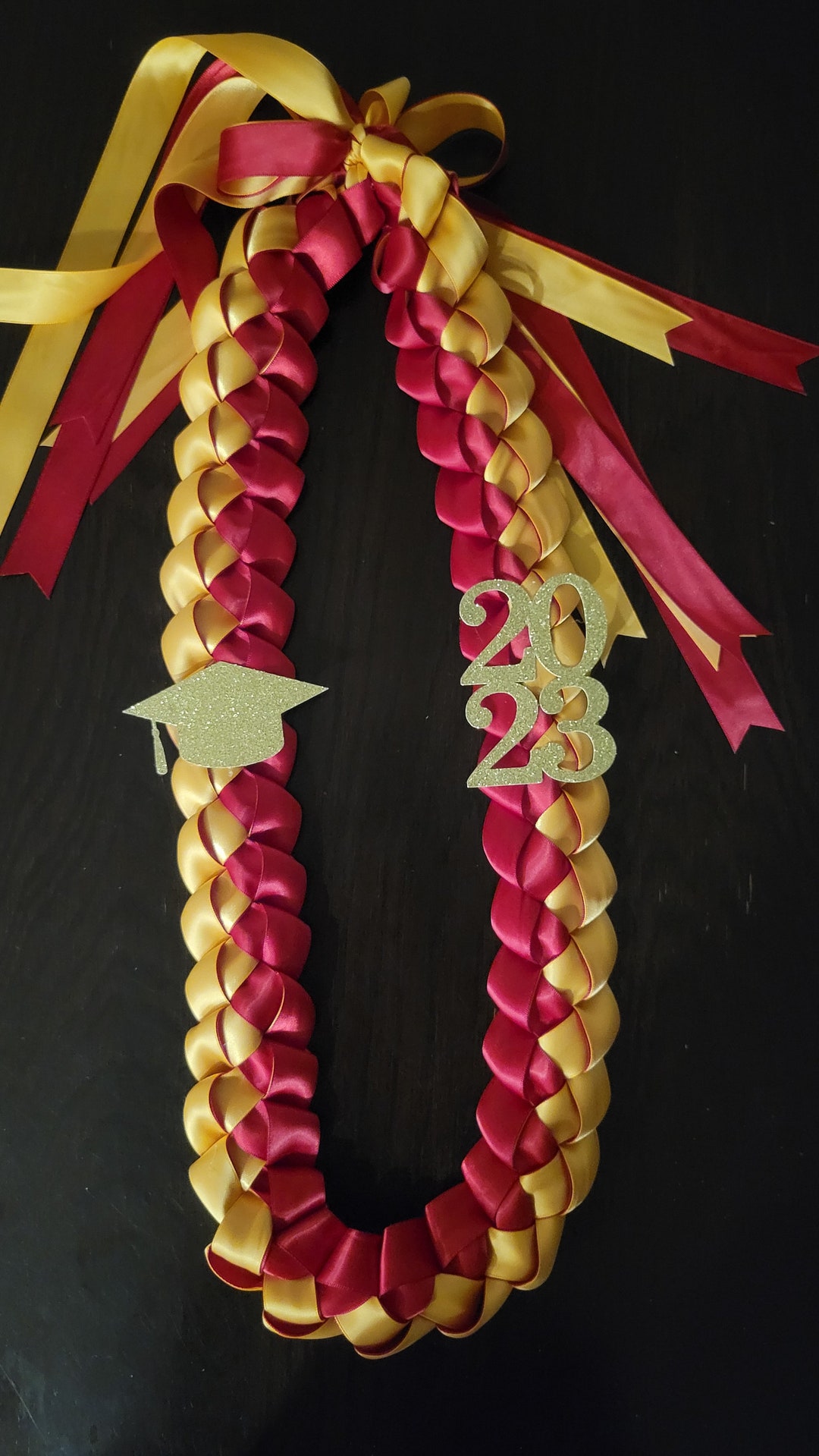 Ribbon Lei / Pick Your Colors / Graduation Leis / Custom Lei - Etsy