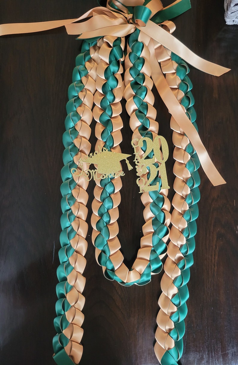 Ribbon Lei / Pick Your Colors / Graduation Leis / Custom Lei - Etsy