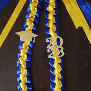 Ribbon Lei / Pick Your Colors / Graduation Leis / Custom Lei - Etsy