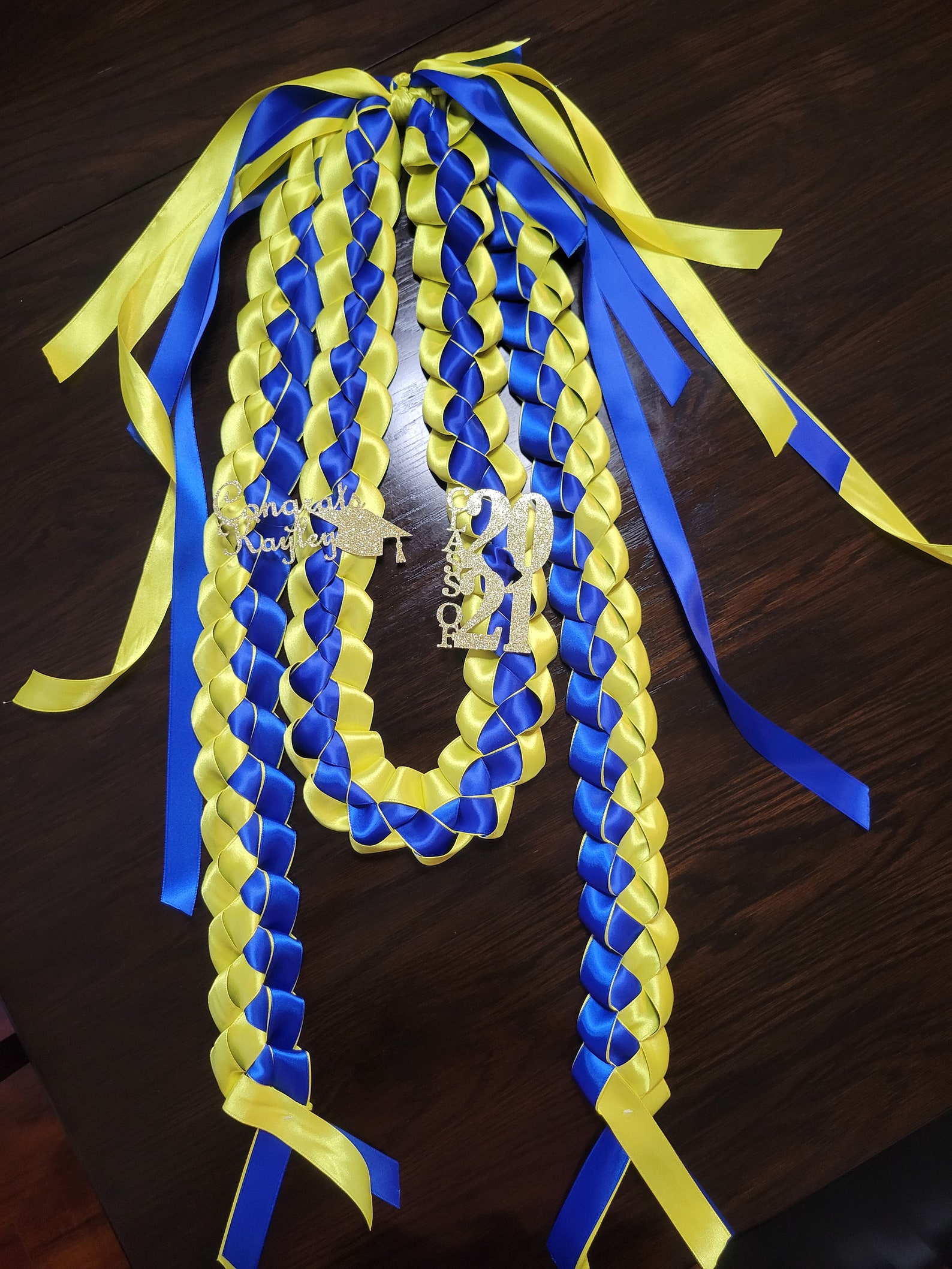 Ribbon Lei / Pick Your Colors / Graduation Leis / Custom Lei - Etsy