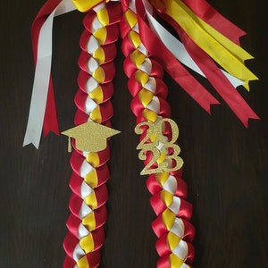 Ribbon Lei / Pick Your Colors / Graduation Leis / Custom Lei - Etsy