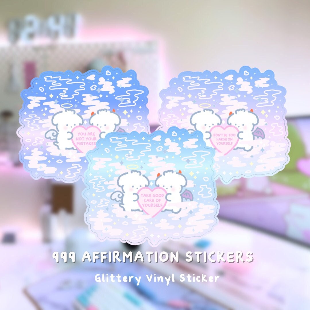 999 Affirmation Stickers - Etsy