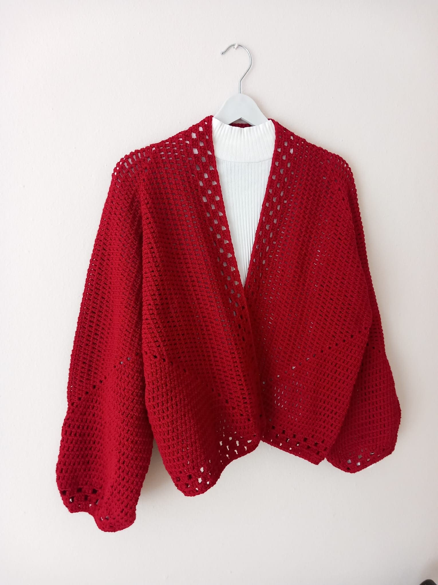 Hexagon Cardigan Pattern Crochet Pattern Granny Hexagon - Etsy