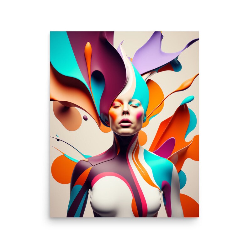 Sleek and Chic Abstracts Modern Home Decor Simple Artwork - Etsy