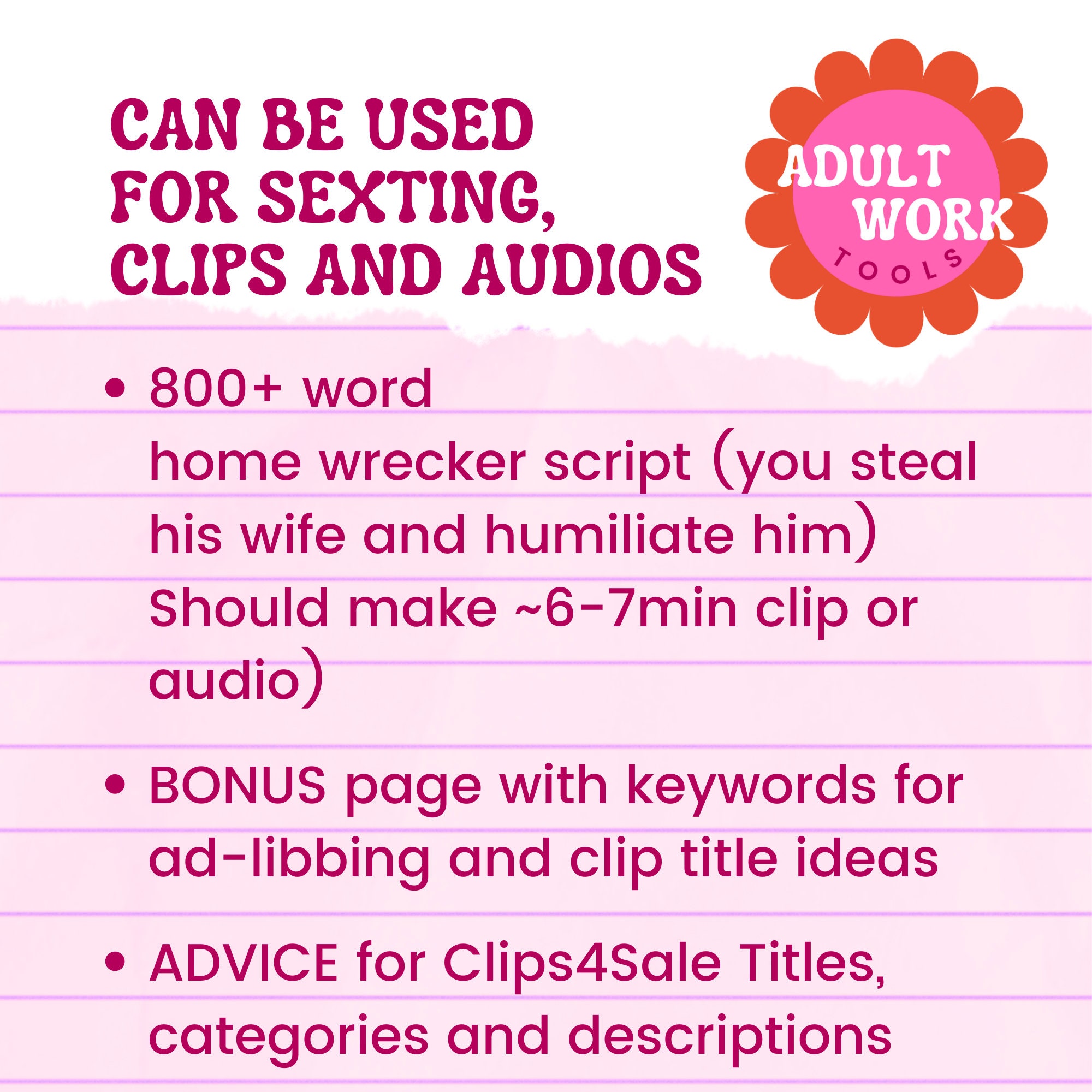 Homewrecker Femdom Onlyfans Script for Video / Sexting / Audio for ...