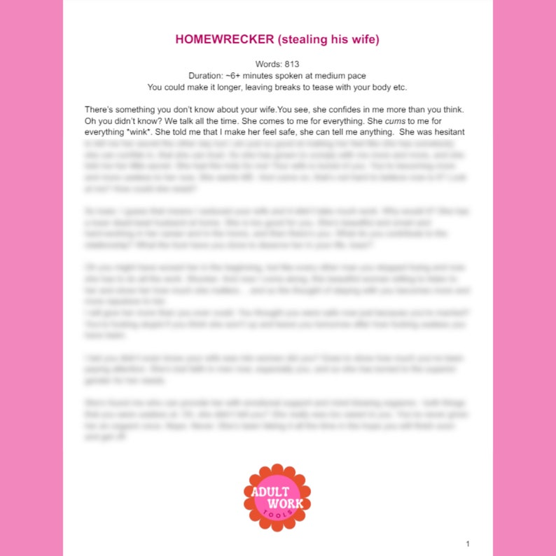 Homewrecker Femdom Onlyfans Script for Video / Sexting / Audio for Onlyfans, Fansly, Loyalfans ...