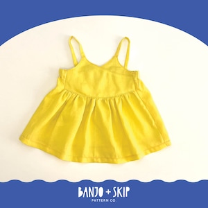 Cross Front Dress and Romper PDF Sewing Pattern (baby, Babies and ...