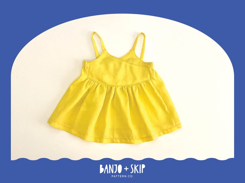 Cross Front Dress and Romper PDF Sewing Pattern baby Babies - Etsy