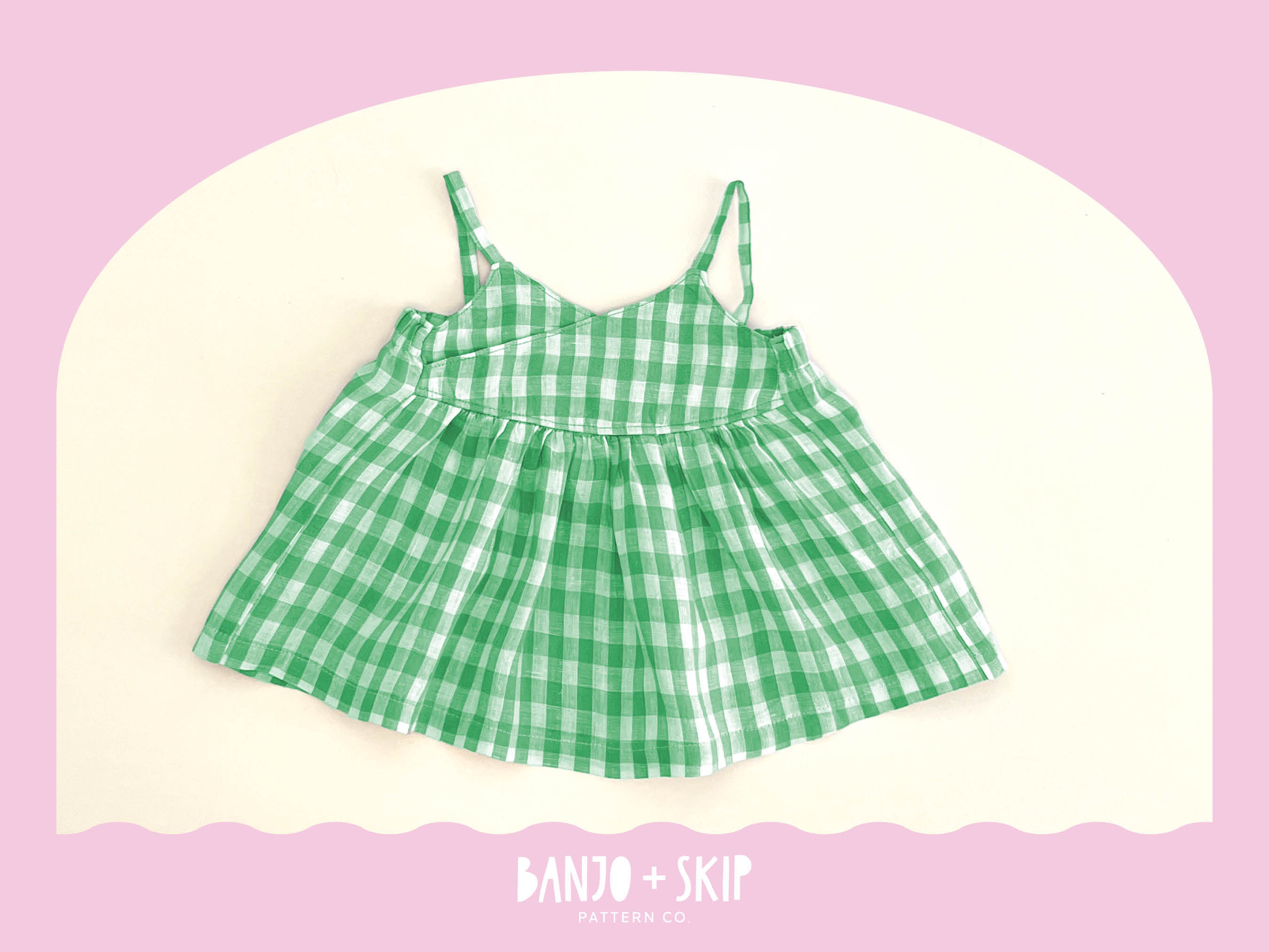 Cross Front Dress and Romper PDF Sewing Pattern baby Babies - Etsy