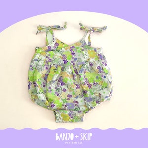 Cross Front Dress and Romper PDF Sewing Pattern (baby, Babies and ...