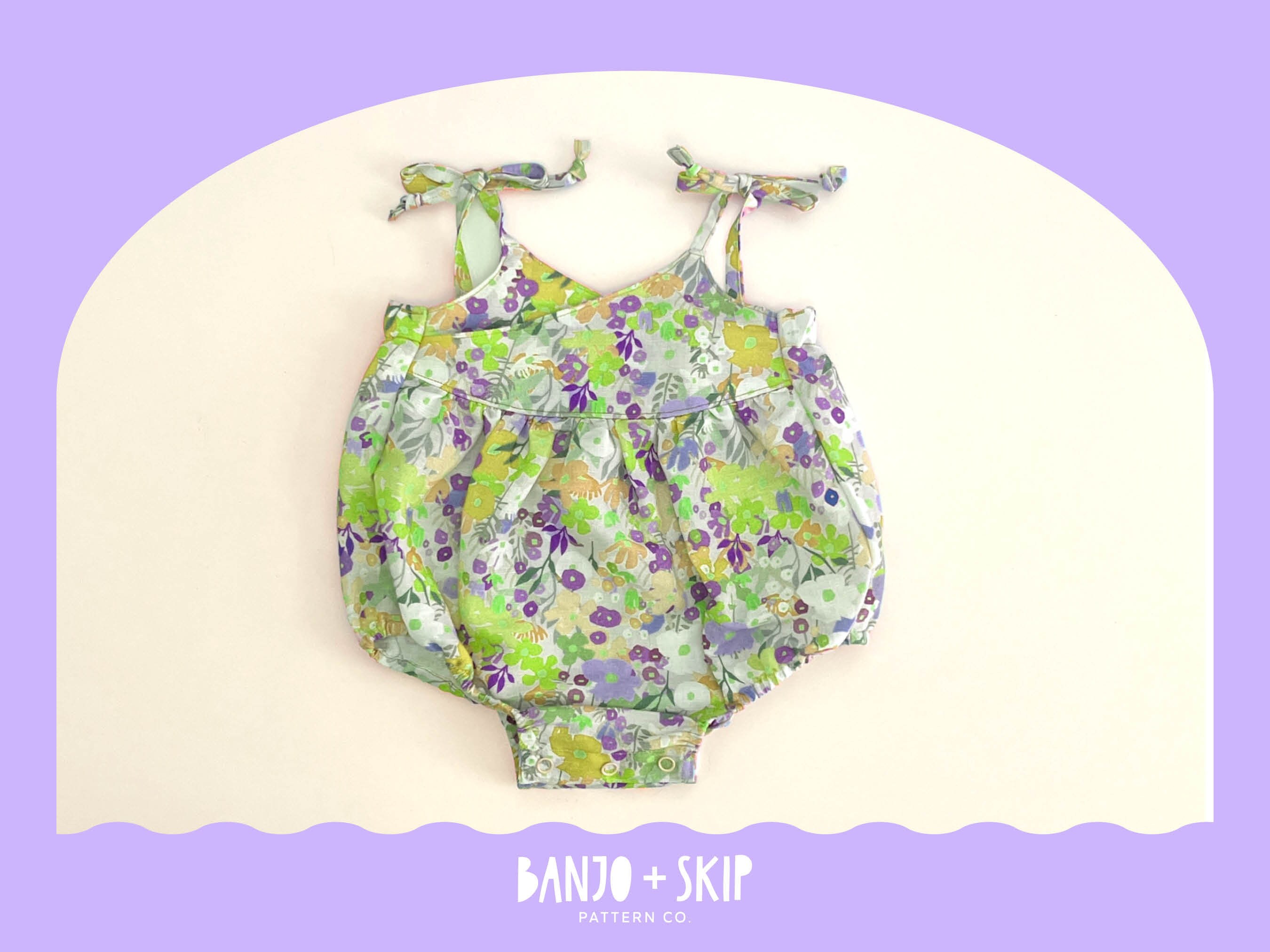 Cross Front Dress and Romper PDF Sewing Pattern baby Babies - Etsy