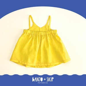 Cross Front Dress and Romper PDF Sewing Pattern (baby, Babies and ...