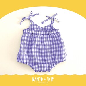 Cross Front Dress and Romper PDF Sewing Pattern (baby, Babies and ...