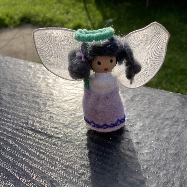 Angel Peg Doll Etsy Australia