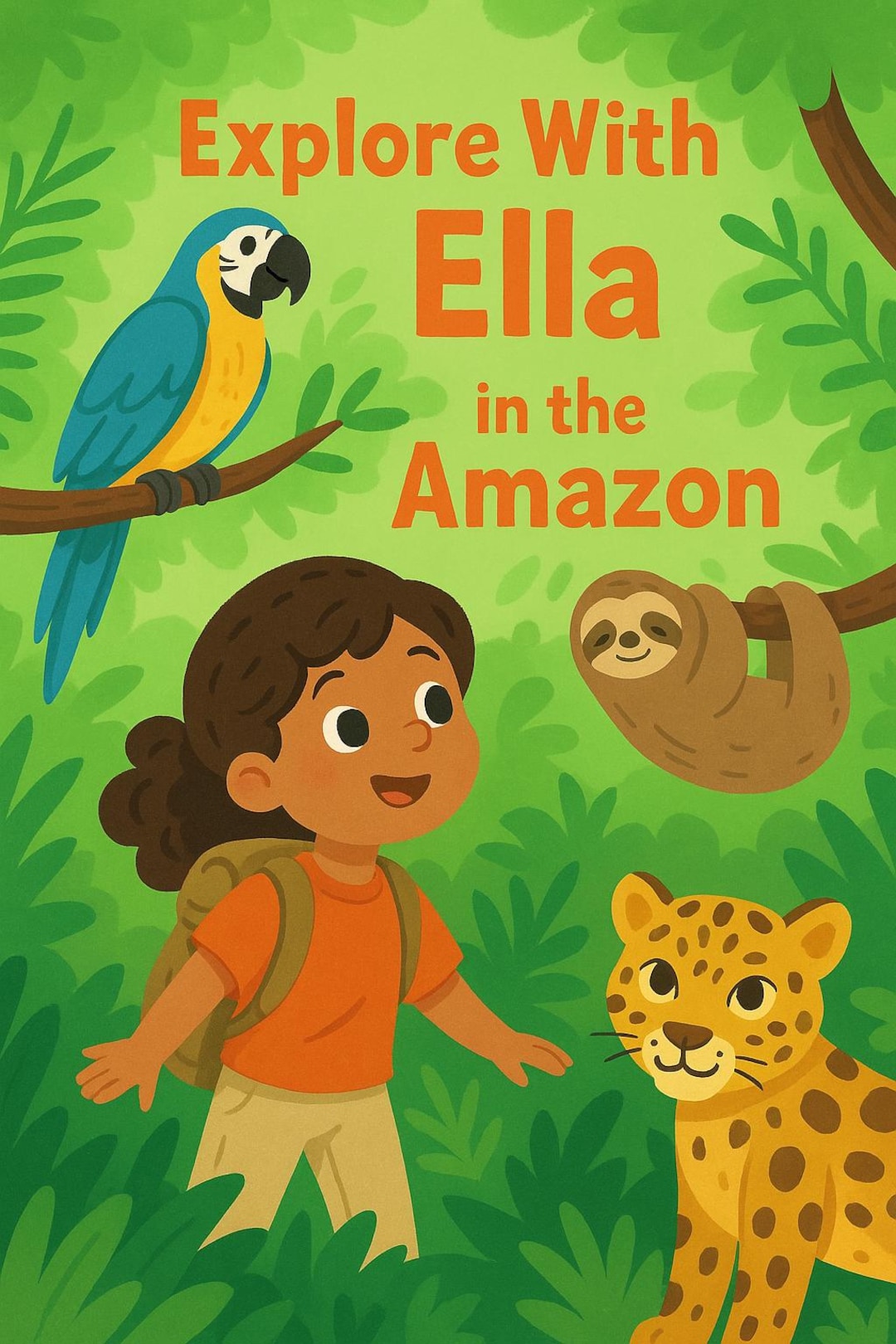Explore the Amazon Jungle | Kids’ Colouring Book Printable | 20 A4 ...