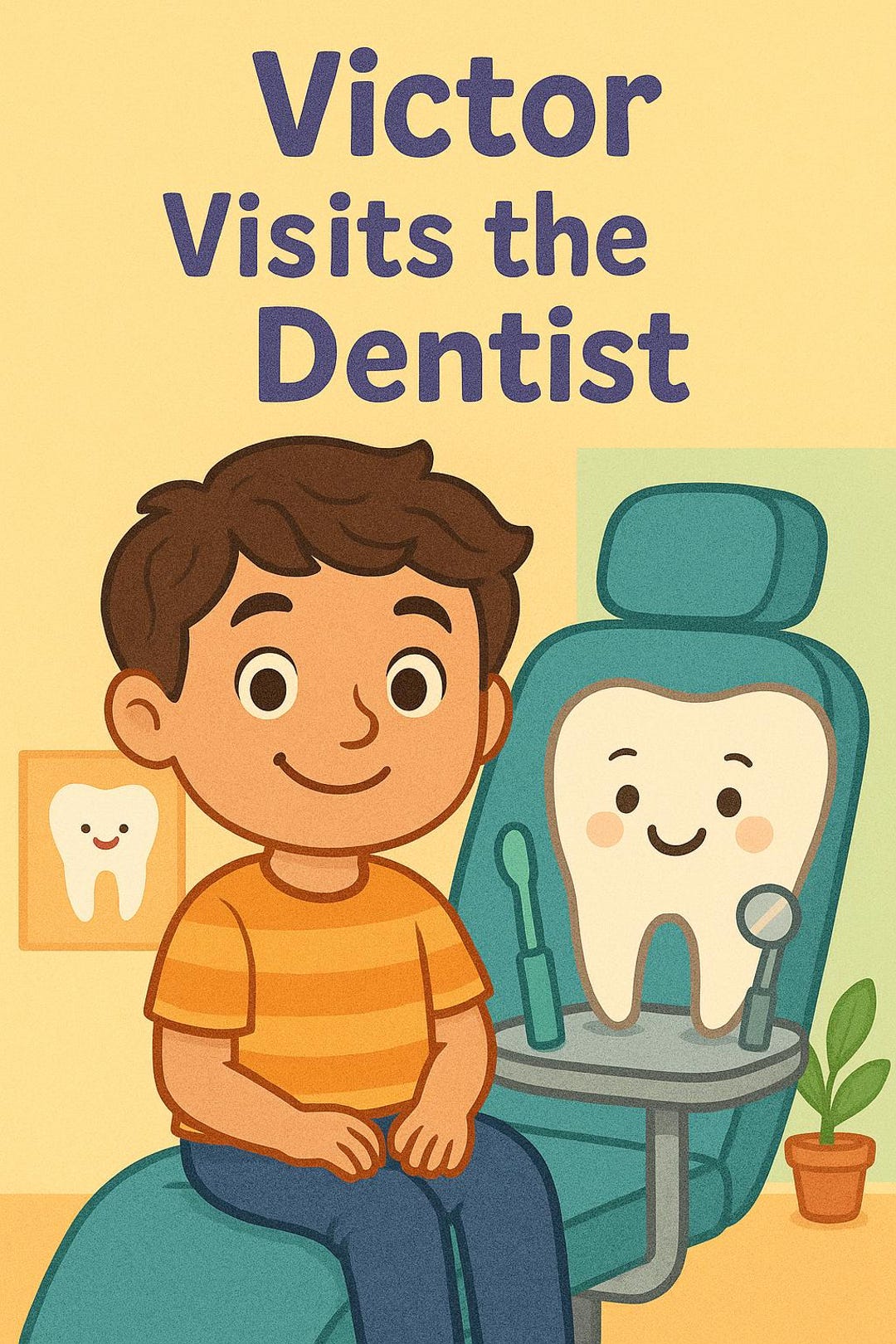Victor Visits the Dentist Coloring Book | 20 Pages of Fun Kids Learning ...