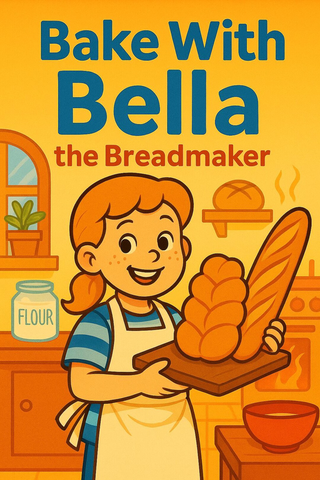 Kids Baking Coloring Book: Bake With Bella, Family Fun (digital ...