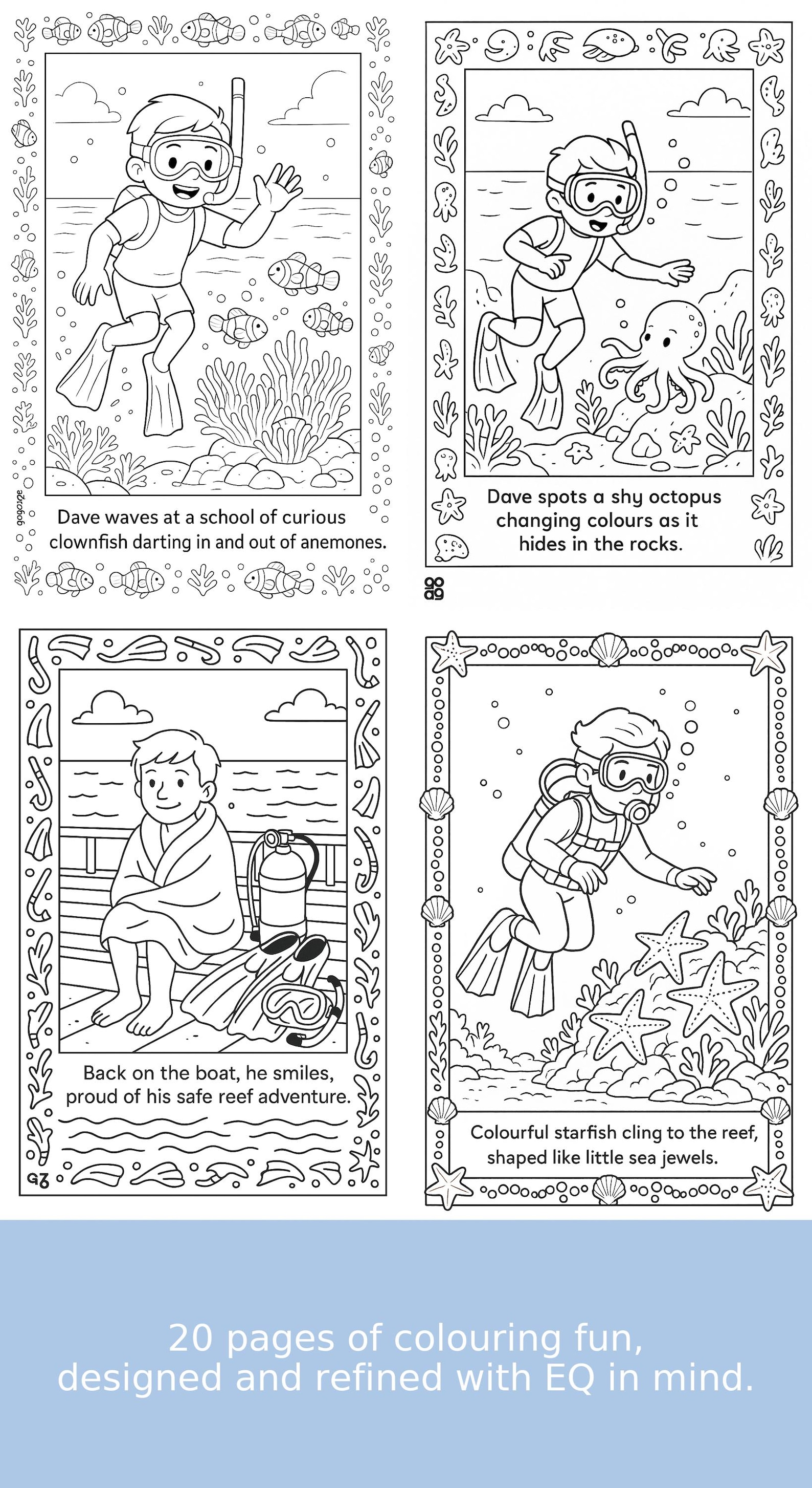 Complete Kids Colouring Book Bundle | 40 Story & EQ Printables ...