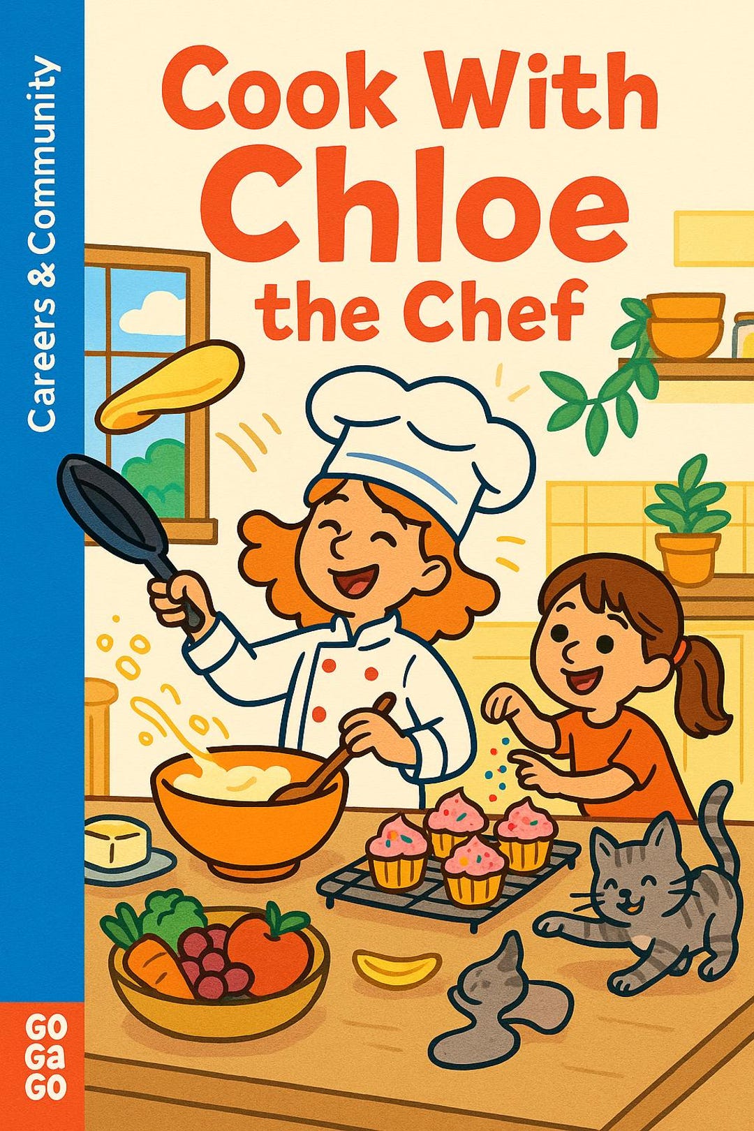 Cook With Chloe the Chef | Kids’ Coloring Book for Cooking, Creativity ...