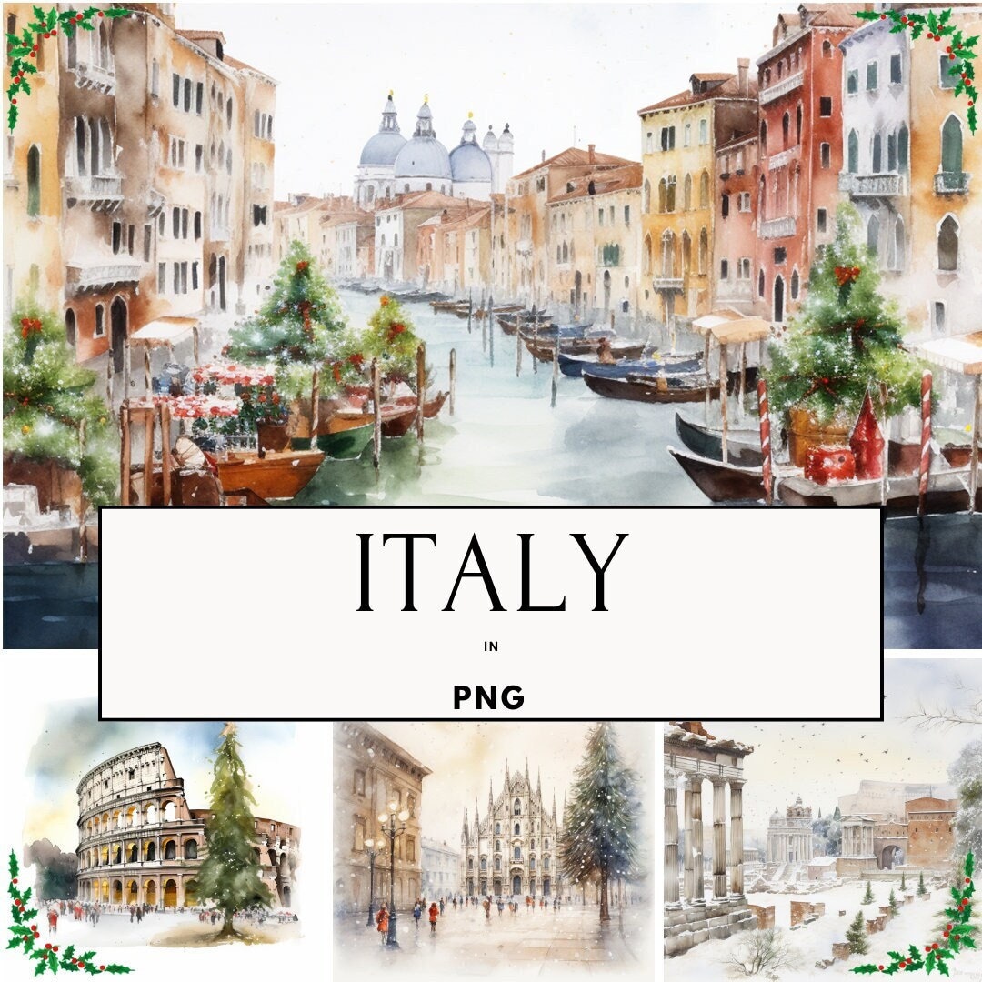 20 Italy Christmas Clipart PNG Images Holiday Clipart Xmas PNG Winter ...