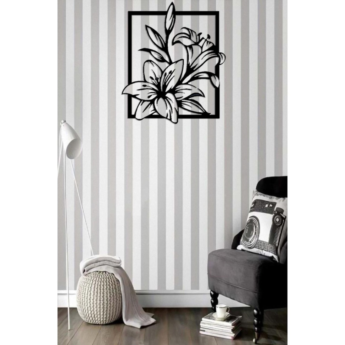 Lily Flowers Wall Painting - Etsy
