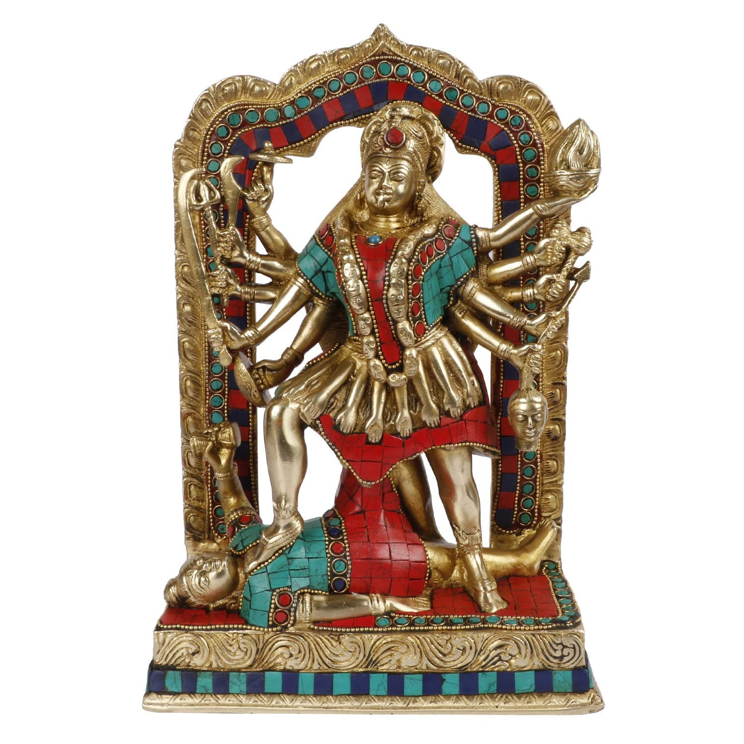 Maa Kali Statue Adi Shakti Ma Goddess Murti Idol Aadya - Etsy Australia